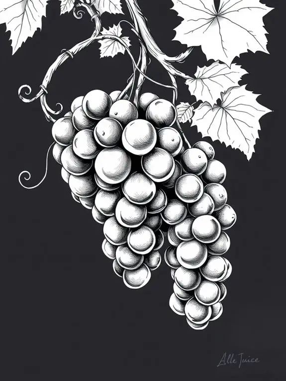 10+ Creative Grape Juice Drawing Ideas to Inspire Your Art