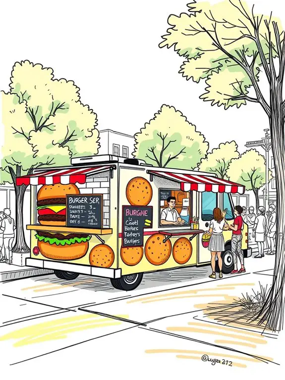 10+ Creative Food Truck Drawing Ideas to Inspire Your Art