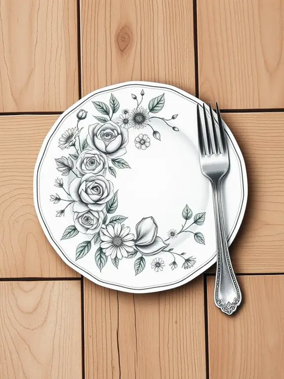 10+ Creative Plate and Fork Drawing Ideas to Inspire You