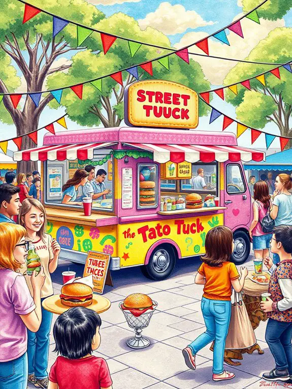 10+ Creative Food Truck Drawing Ideas to Inspire Your Art