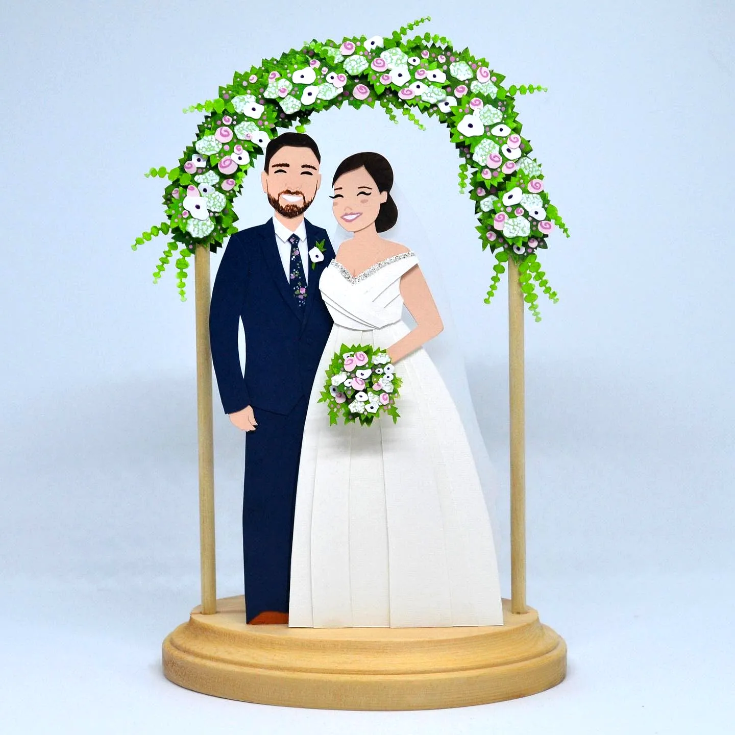16 Creative Wedding Cake Topper Ideas You'll Love