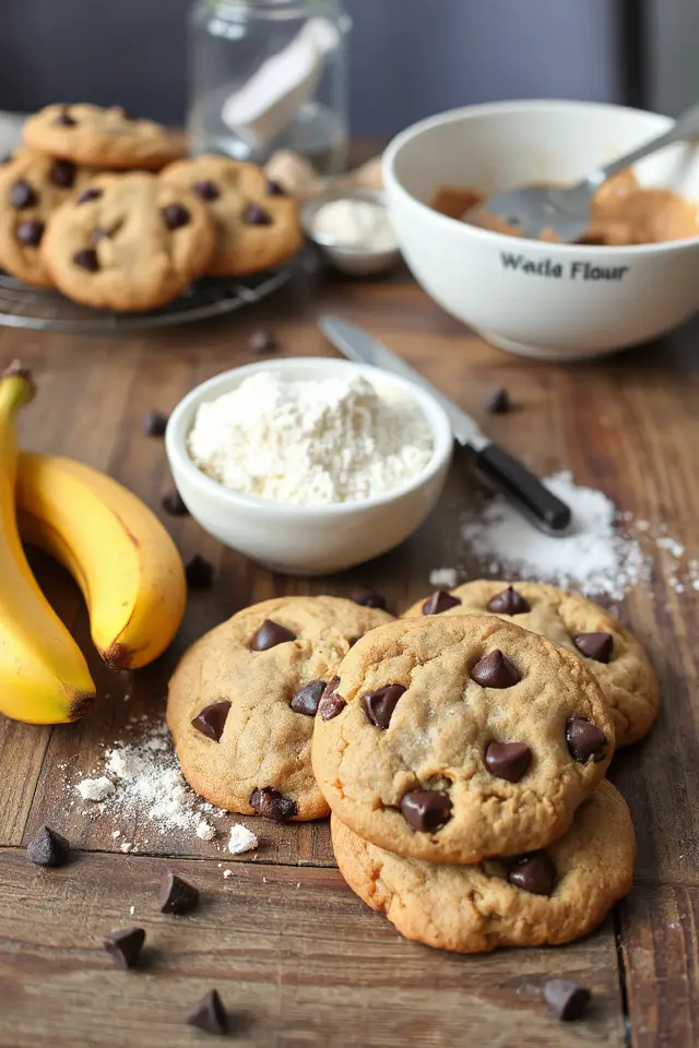 Healthy Chocolate Chip Cookie Recipe With Banana