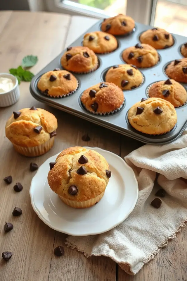 Chocolate Chip Muffins Recipe