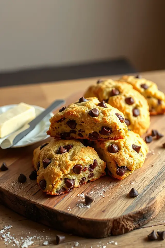 Chocolate Chip Scones Recipe With Buttermilk Magic