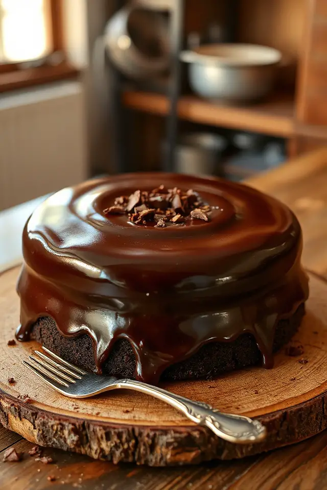 Chocolate Ganache Cake Recipe