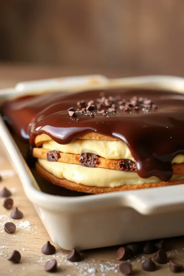 Chocolate Eclair Recipe With Cheesecake Twist