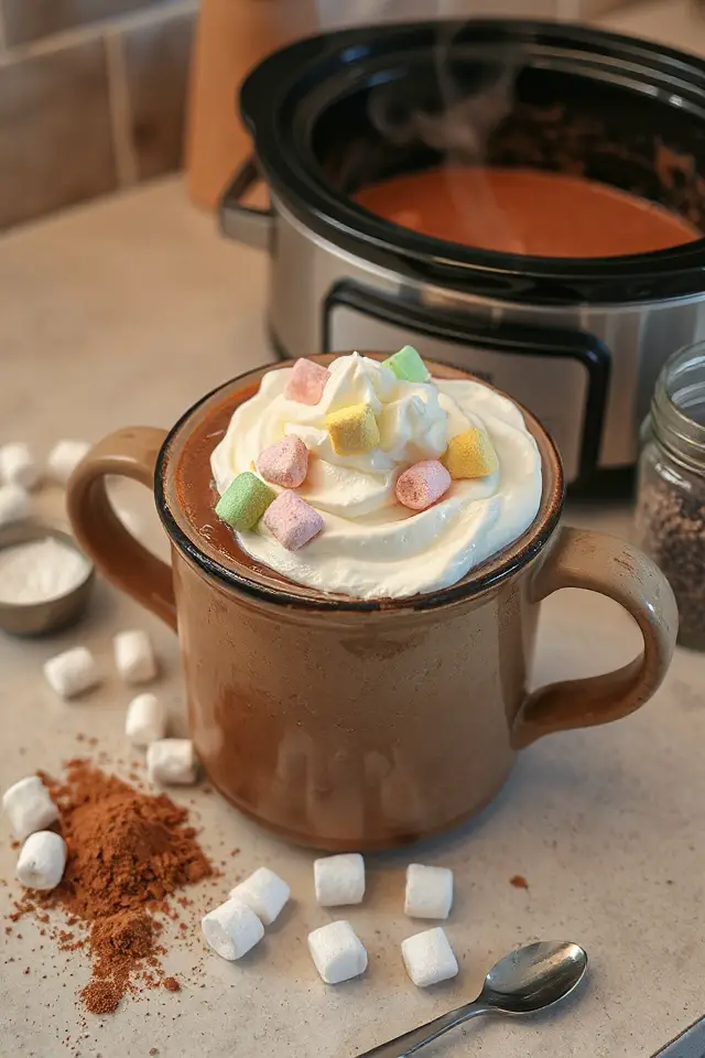 Crock Pot Hot Chocolate Recipe With Cocoa Touch