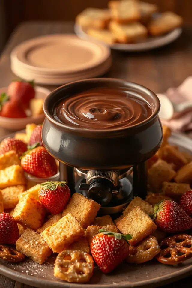 Chocolate Fondue Recipe With Creamy Twist