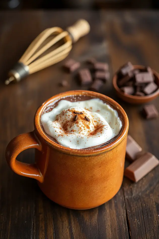 Rich Mexican Hot Chocolate Recipe With Vanilla