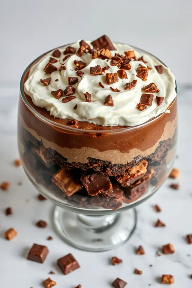 Chocolate Trifle Recipe With Toffee