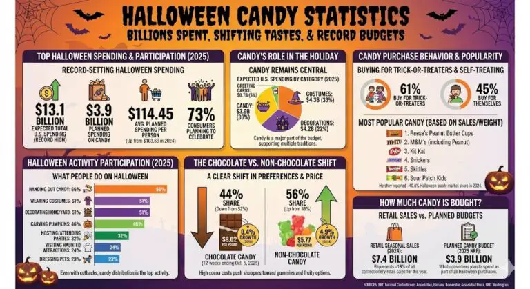 Halloween Candy Statistics (2026)